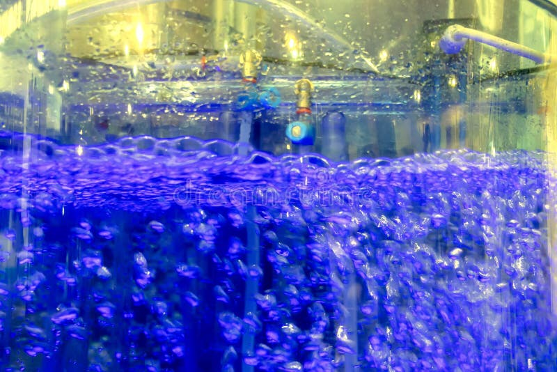 Water Purification and Processing System Stock Photo - Image of clean ...