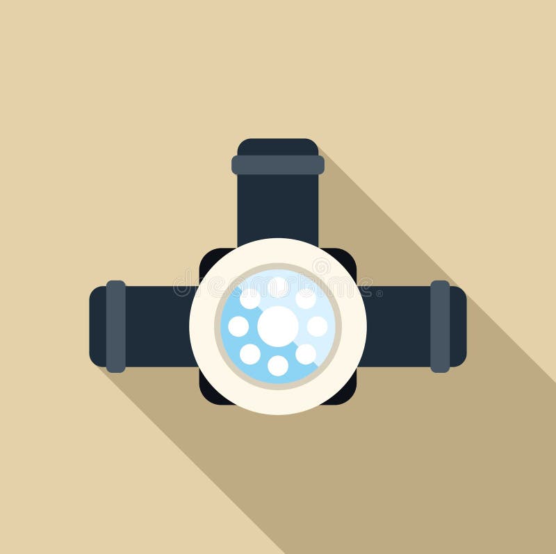 Water Supply System with Filter Element for Removing Impurities Stock ...