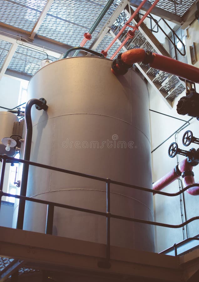 Water purification system. stock image. Image of construction - 104788383
