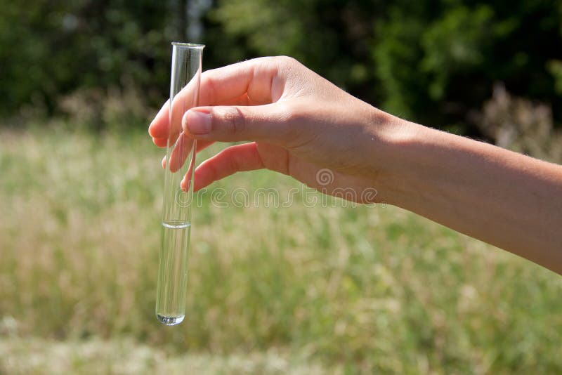 Water Purity Test stock image. Image of leaf, biochemistry - 32983825