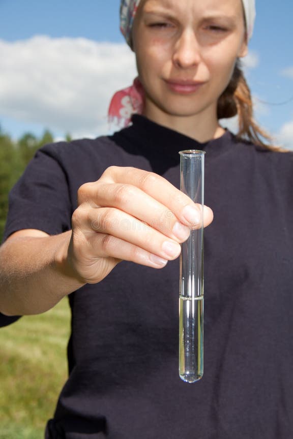 Water Purity Test stock image. Image of ecology, laboratorian - 32601815