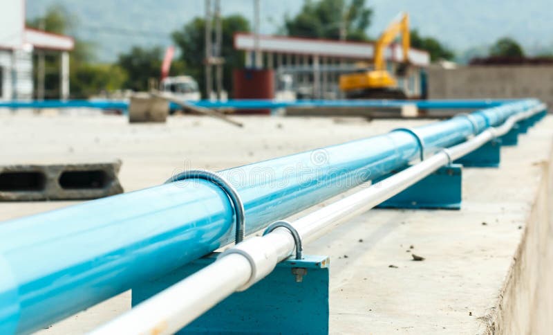Water PVC pipe section stock image. Image of line, circle - 188594793