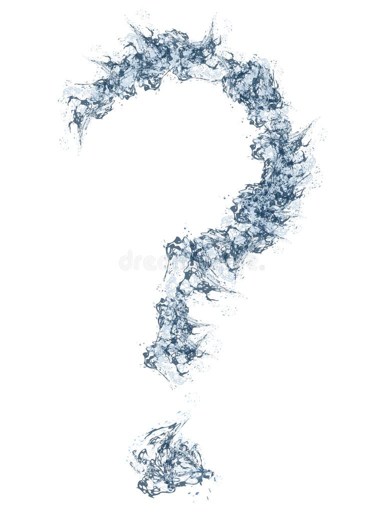Water Splash Question Mark Stock Illustrations – 53 Water Splash ...