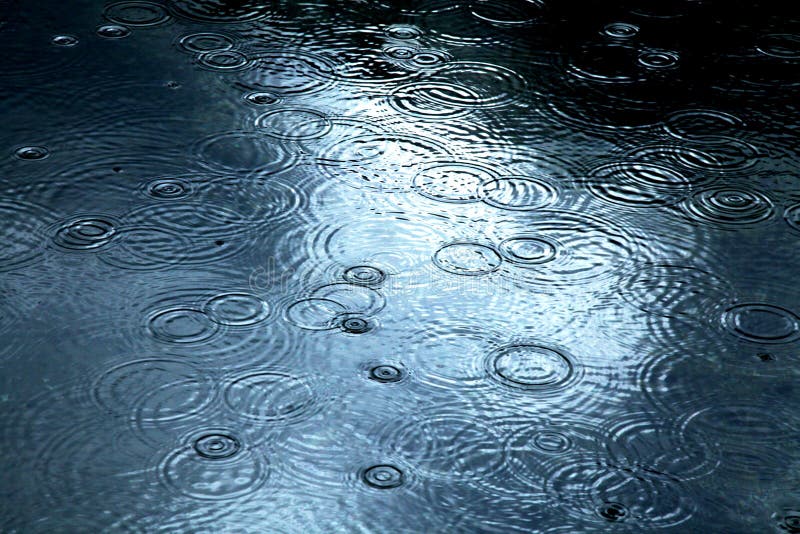 Water raindrops stock image. Image of circle, raindrop - 129148163