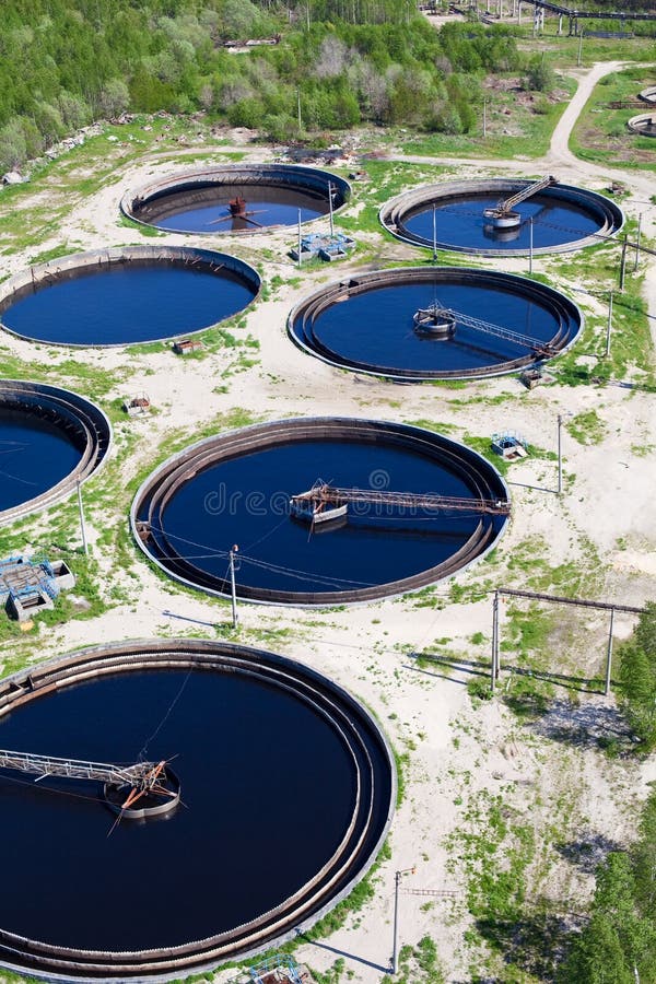 Water Recycling Sewage Station Stock Image - Image of pool, clean: 19827925