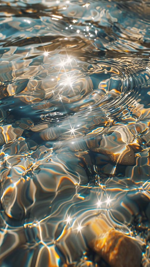 The Water is Reflecting the Sun S Rays, Creating a Beautiful and Serene ...
