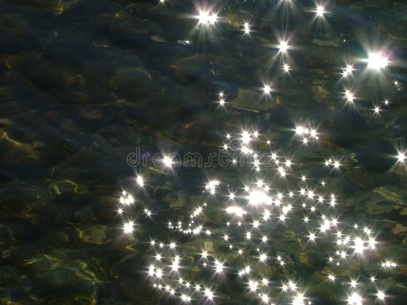 Water reflecting sunlight stock image. Image of green, sunlight - 128955