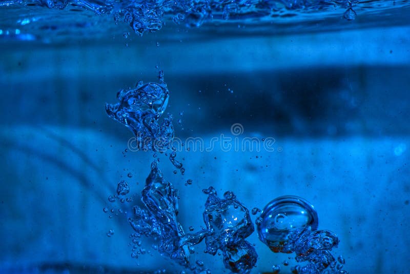 Water Reflection with Glass Stock Photo - Image of circle, blue: 199794060