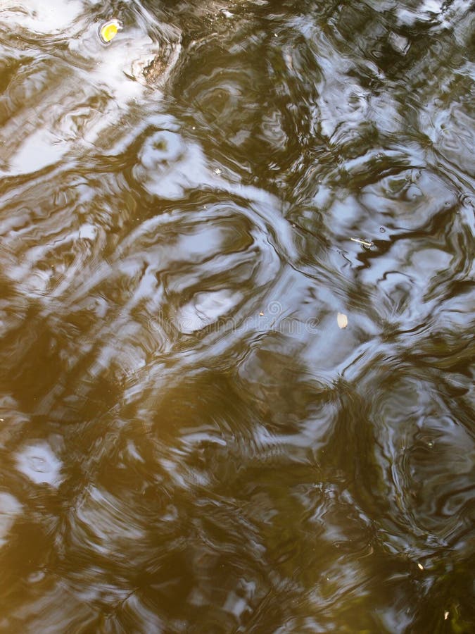 Water with Reflection Pattern Background Stock Photo - Image of ...