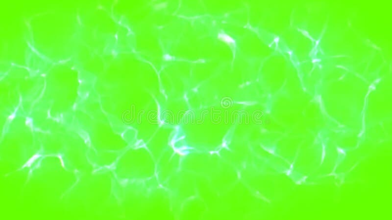 Water Reflection - Pool Caustics on Green Screen Background 4K Stock ...