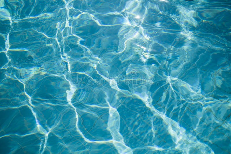 Water Reflection on Pool Floor Background Abstract Texture Stock Photo ...