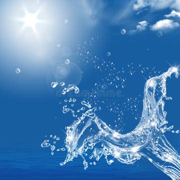 Water refreshing stock illustration. Illustration of color - 9787524