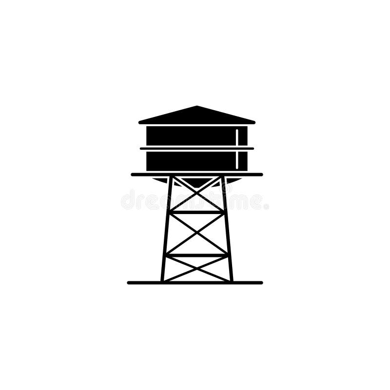 Water Reservoir Icon Design Template Stock Vector - Illustration of ...