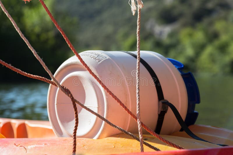 Water Resistant Barrel during River Canoeing and Kayaking and Ropes ...