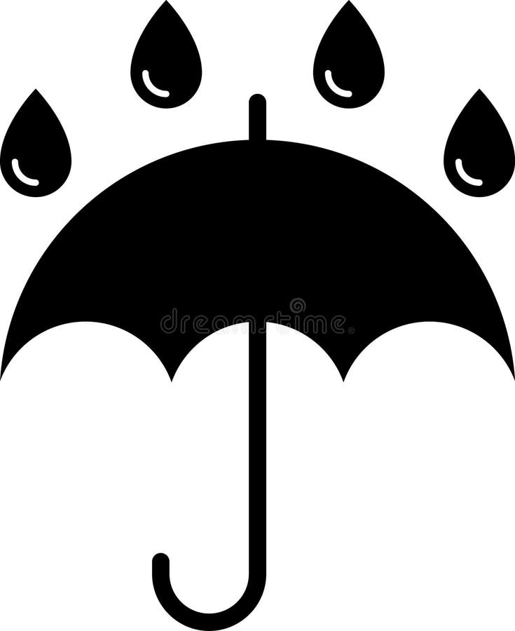 Water Resistant Icon Vector. Waterproof, Water Vector Icon Illustration ...