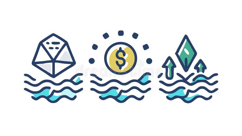 Water Resource Management, Fluid Dynamics, Vector Design Generative AI ...