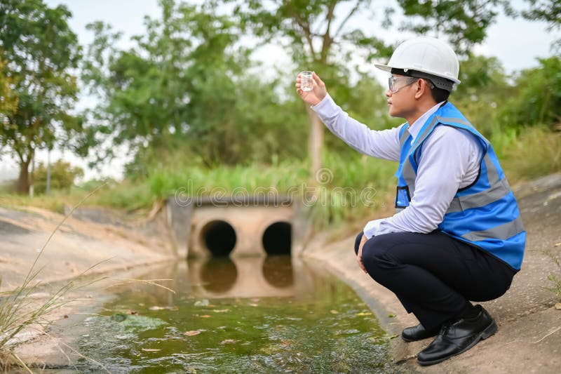 Water Resources Engineers are Examining Water Samples from Community ...