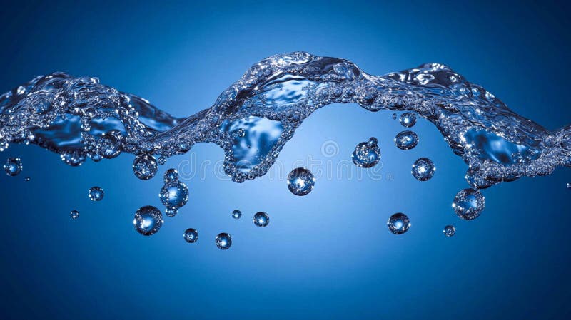 Water Drop Background Water Element Material Water Surface Dynamic ...
