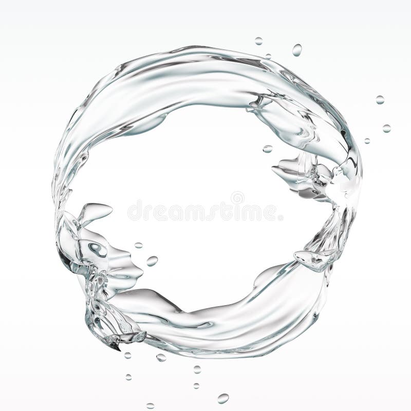 Water ring stock illustration. Illustration of circle - 97224556