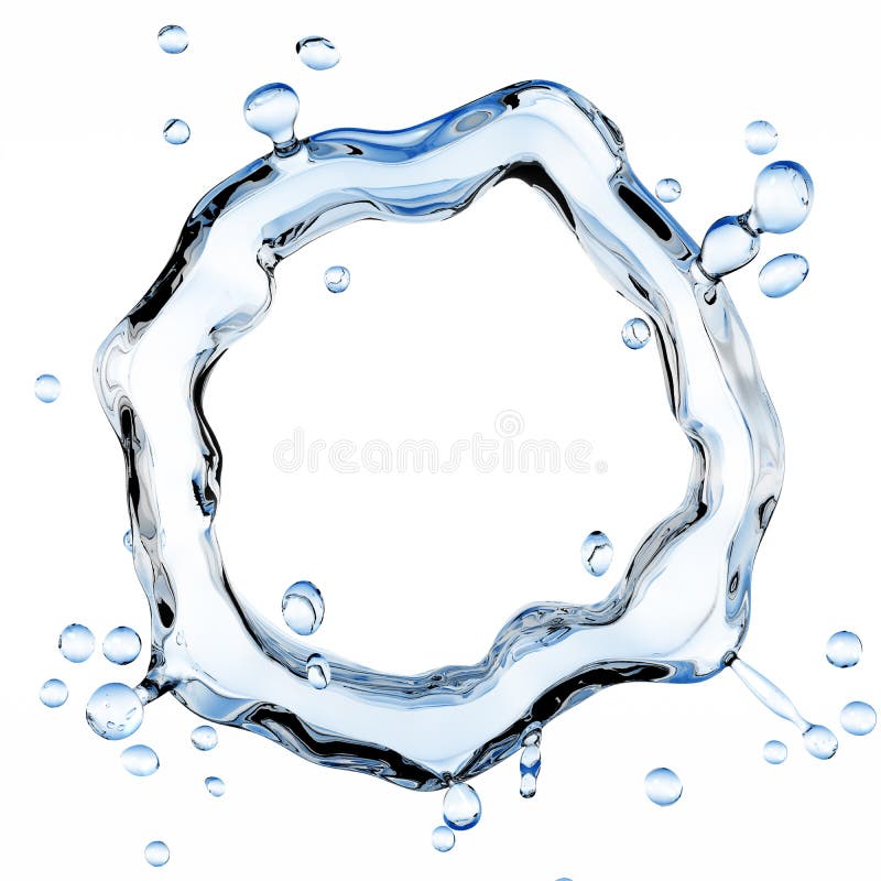 Water ring stock photo. Image of splash, circle, pour - 97226918