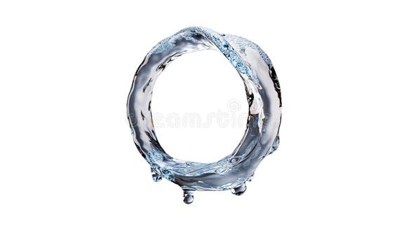 Water Ring Splash with Transparent Background for Creative Use Stock ...