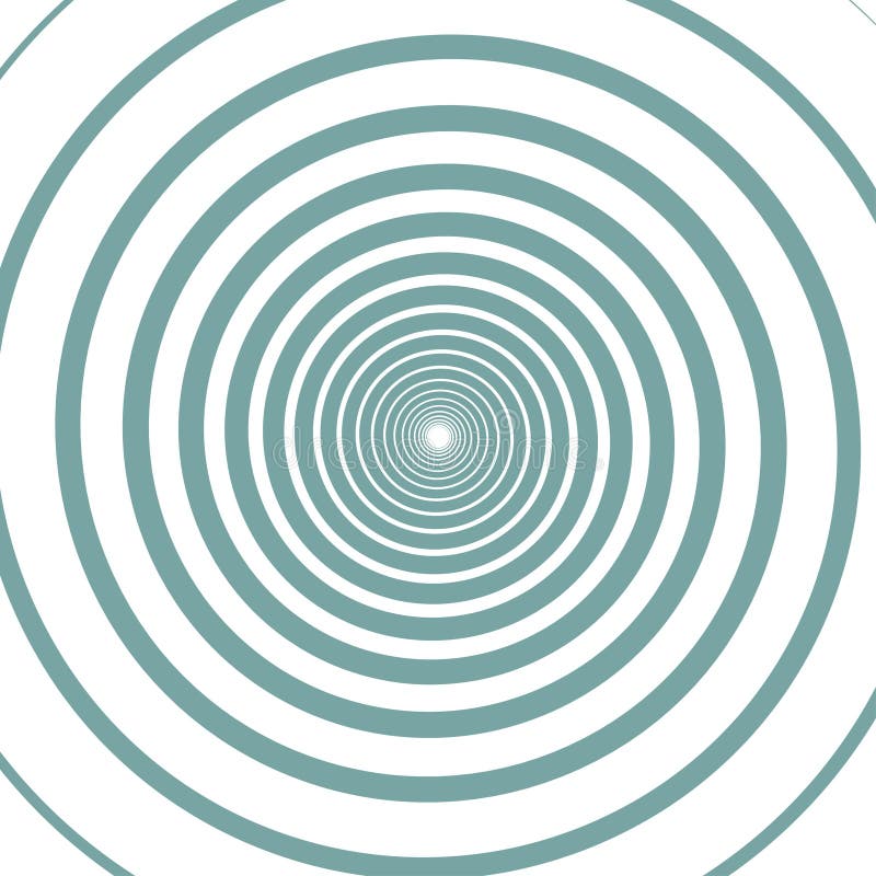 Water Rings. Sound Circle Wave Effect Stock Illustration - Illustration ...