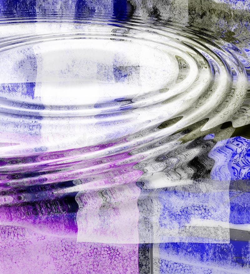 Water Ripple Abstract stock illustration. Illustration of white - 4265120