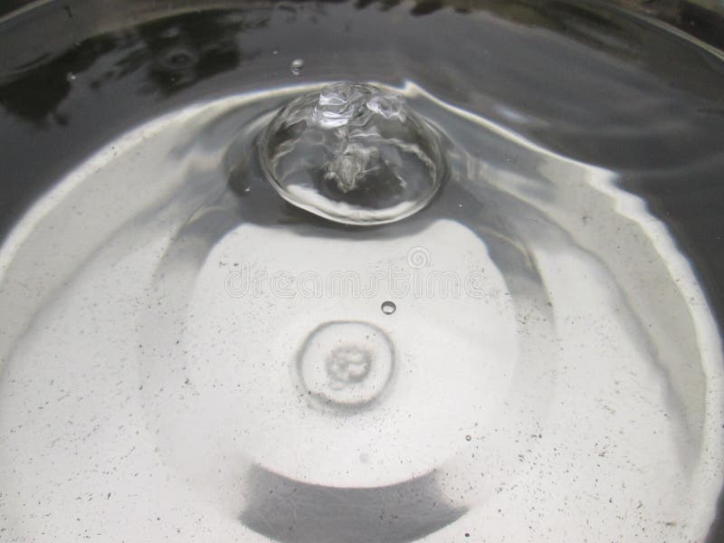 Water Ripple in Bowl. stock image. Image of hydrate - 101037949
