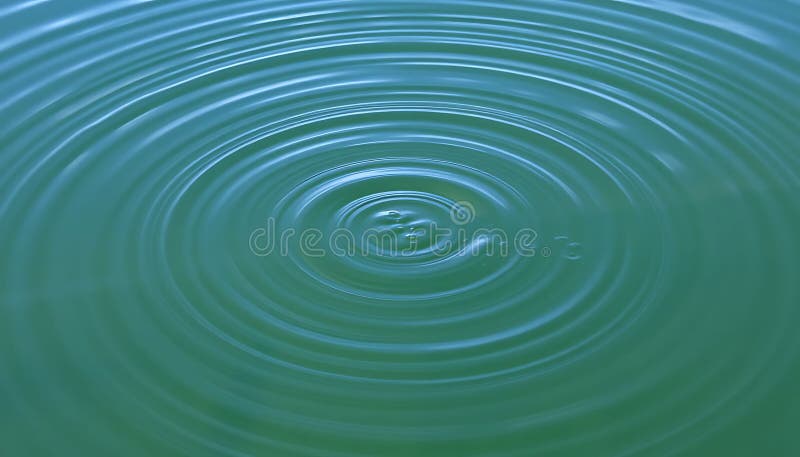 Water Ripple Circles on Surface, Liquid and Motion Effect, Stock Photo ...