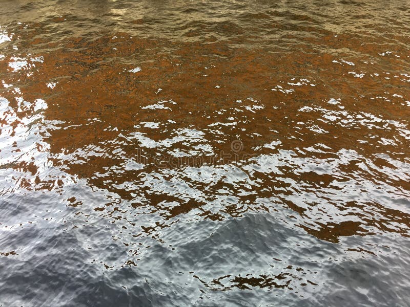 Water Ripple In City River Texture Background Stock Photo - Image of ...