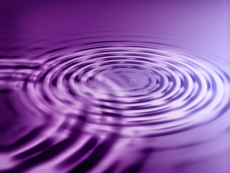 Water Ripple in Dark Purple Wallpaper Stock Illustration - Illustration ...