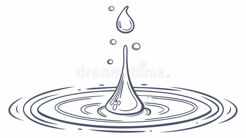 Water Ripple Effect, Liquid Surface and Water Motion Vector Design ...