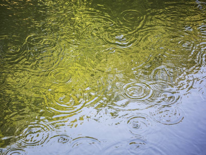 Ripple effect in waves stock image. Image of dark, horizon - 195790151