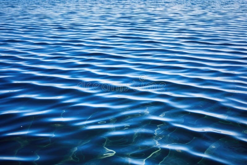 Water Ripple Patterns Scenic Deep Blue Lake Stock Photos - Free ...