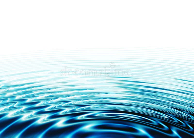 Blue Water Ripples or Waves Stock Vector - Illustration of drips, cold ...