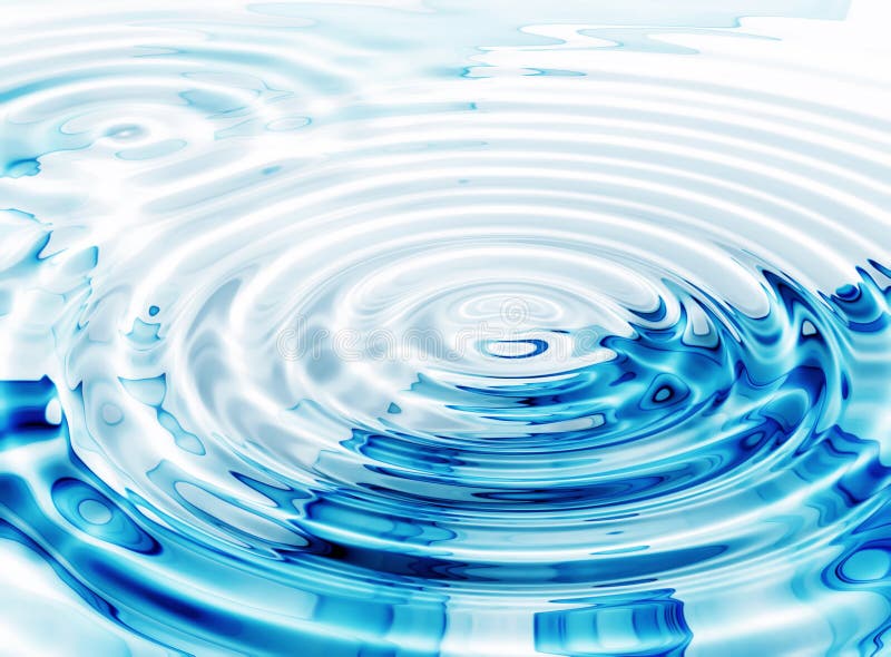Water ripples stock illustration. Illustration of lake - 6677367