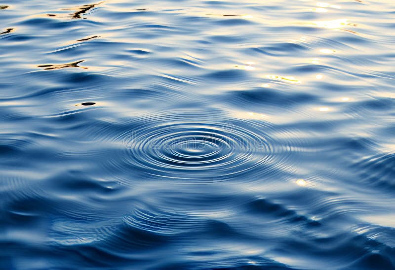 Water Ripples a Close Up View of Water Ripples with Th Rare Odd Stock ...