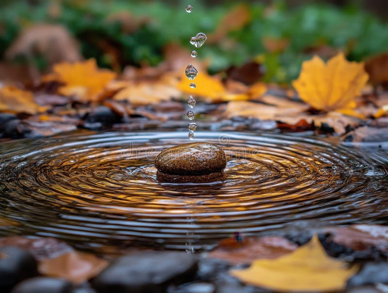Water Ripples, Concentric Circles, Stone Dropped in Water, Physics of ...