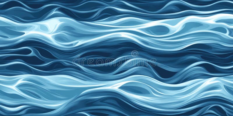 Water Ripples Digital Art Background Stock Illustration - Illustration ...