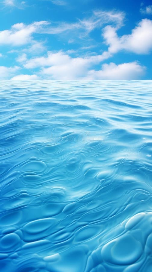Water Ripples Material Structure Background - Generative AI Stock ...