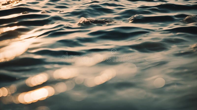Water Ripples with Sunlight Stock Video - Video of water, sunlight ...