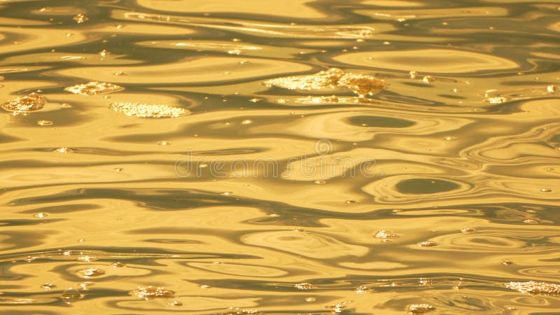 Water Ripples Sunlight Golden Reflection Stock Photo - Image of texture ...