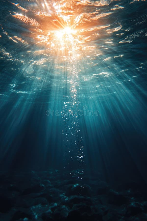 Water ripples sunlight stock image. Image of water, peaceful - 376332527