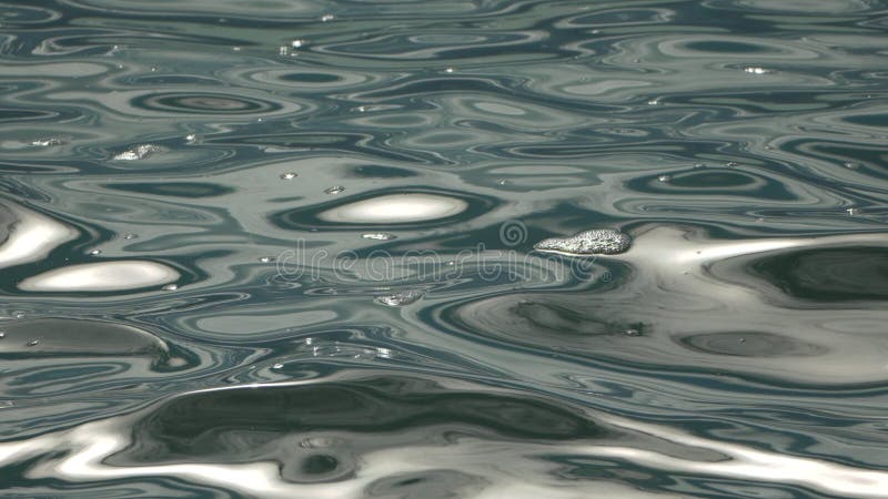 Water Ripples Surface Texture Close-Up Stock Video - Video of blue ...