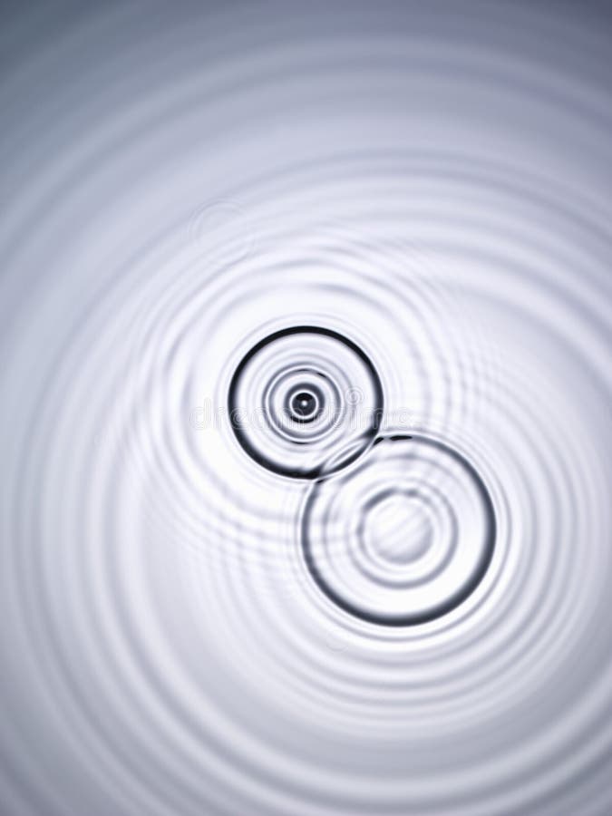 Water Ripples View from Above Stock Photo - Image of abstract ...