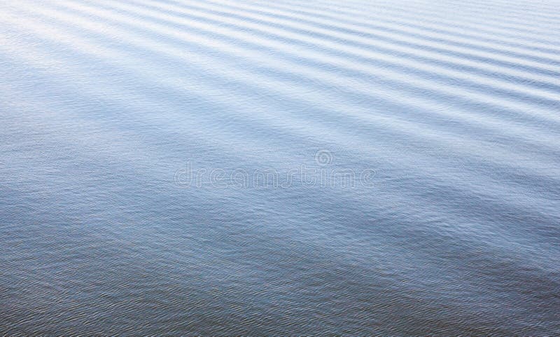 Water with Ripples and the Wake of a Boat Stock Photo - Image of basin ...