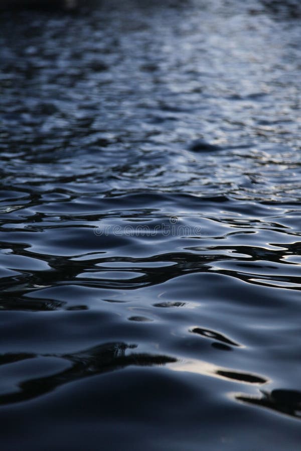 Water Rippling on the Surface of a Small River Stock Photo - Image of ...