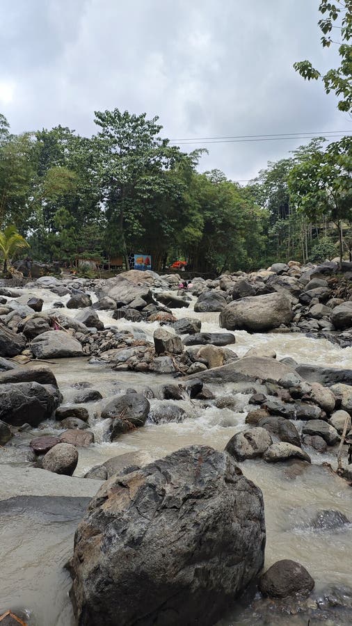 Water River Curug Cianjur Indonesia Stock Image - Image of indonesia ...