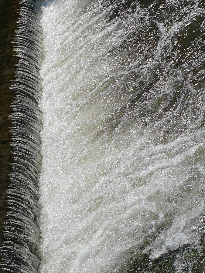 Fresh Refreshing Water on the Move Stock Photo - Image of winter, leaf ...