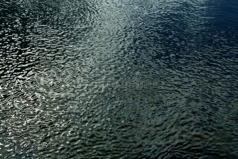 Water in River with Small Waves. Stock Photo - Image of crystal, view ...